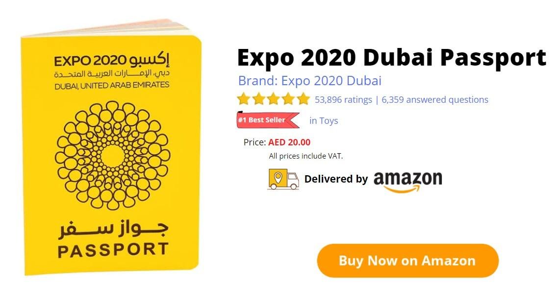 Dubai EXPO 2020 Passport: Get Yours Now